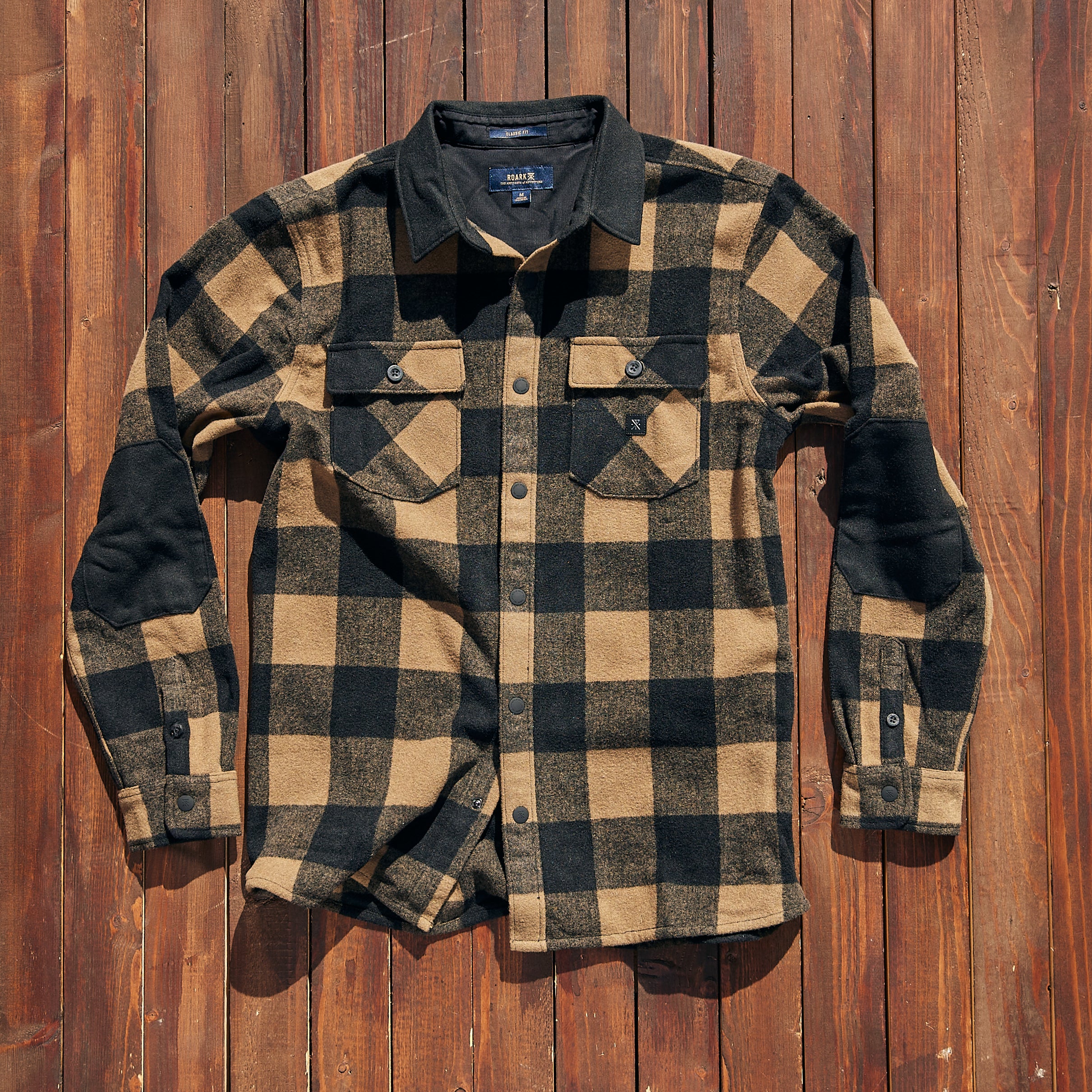 ROARK - Nordsman DARK KHAKI WOOL OVERSHIRT – Jake's Apparel