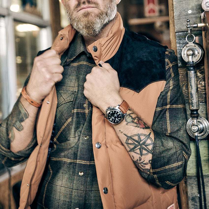 Pendleton USA - Western Canyon - GREEN/BROWN – Jake's Apparel